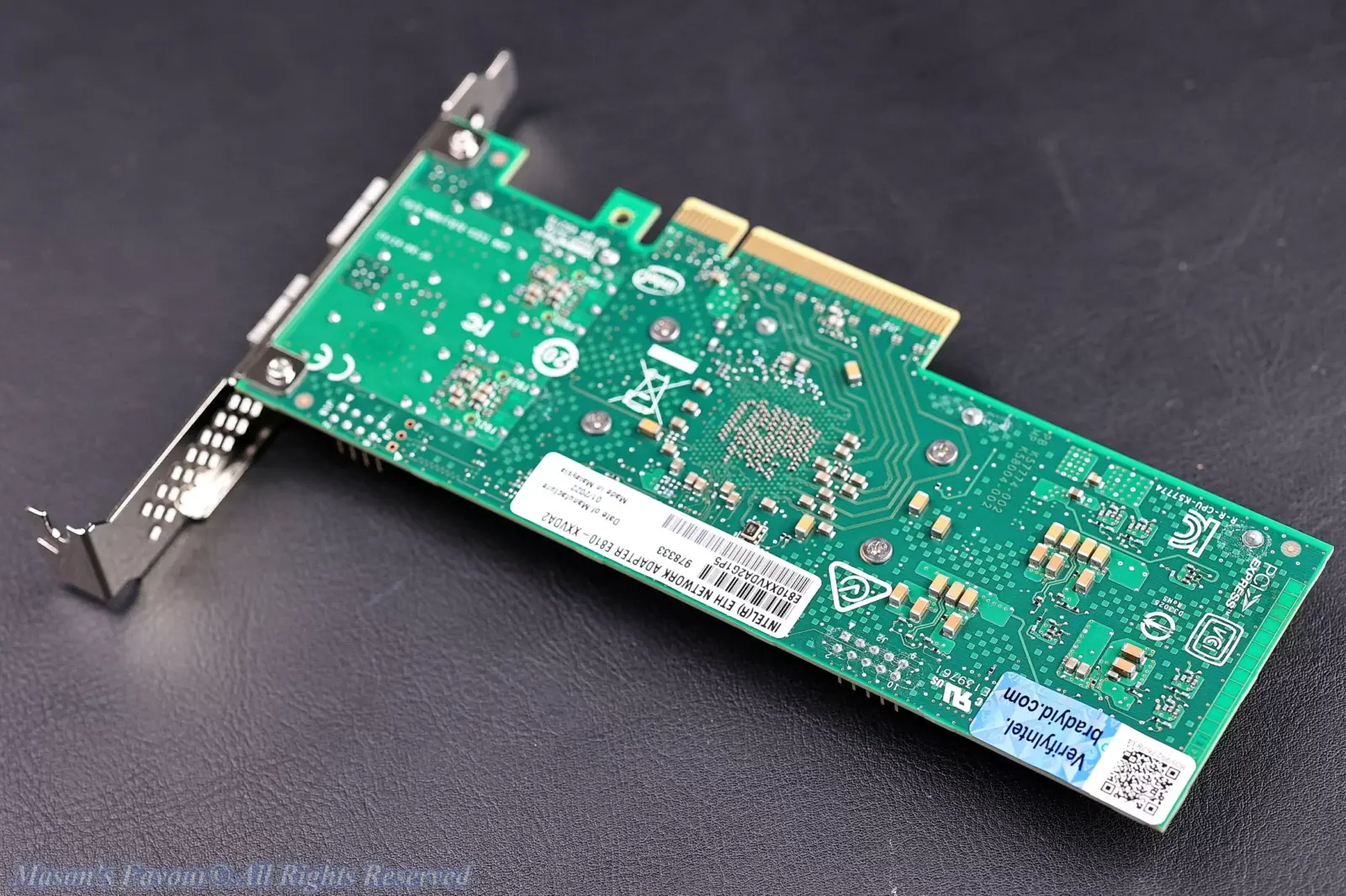 Intel E810-XXVDA2 25GbE SFP28光纖網路卡，開箱，最平價且值得信賴的的Server網卡，效能飛天！ - 每森生活樂趣 ...